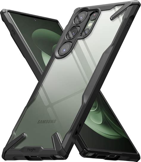 Ringke Fusion X Funda Compatible Con Samsung Galaxy S23 Ultra Negro