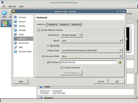 networking how to connect from home pc to virtualbox kvm that hosted