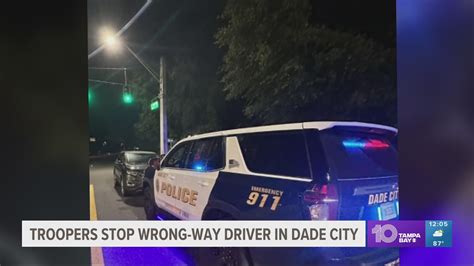 Fhp Woman Arrested For Dui After Driving Wrong Direction Crashing