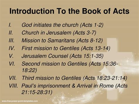 Ppt The Book Of Acts Powerpoint Presentation Id 5455332