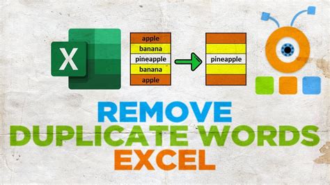 how to remove duplicate words in excel for mac how to