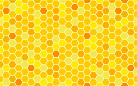 Honeycomb Background Beehive Seamless Pattern Vector Illustration Of