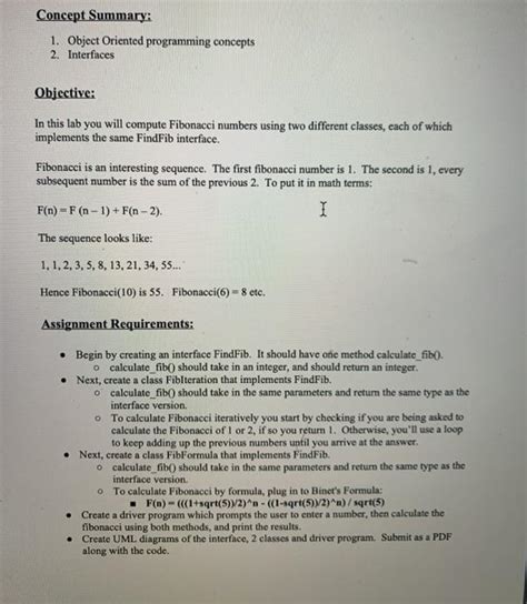 solved concept summary 1 object oriented programming