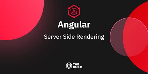 Server Side Rendering Angular