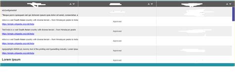 javascript html table cell text overlapping in sap ui5 stack overflow