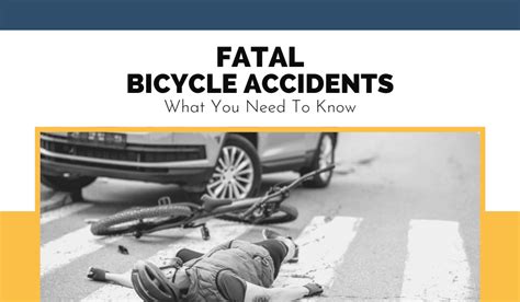 Michigan Fatal Bicycle Accidents Know Your Legal Rights