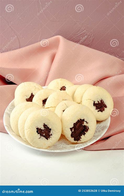 Group Of Assorted Cookies Chocolate Chip Oatmeal Raisin White
