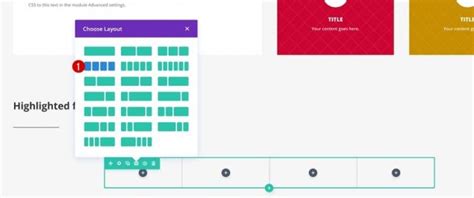 creating a striking navigation dashboard with divi s new column