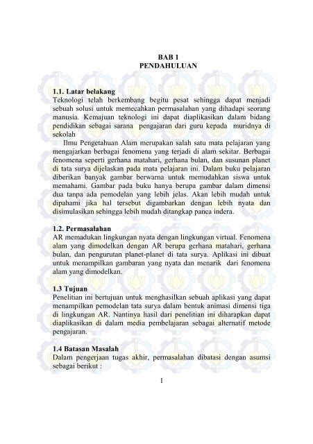1 Bab 1 Pendahuluan 1 1 Latar Belakang Teknologi Telah