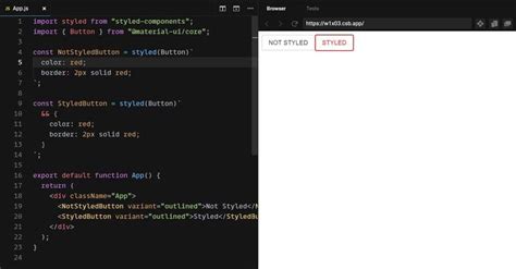 [react] styled component와 material ui 사용하기 googy blog
