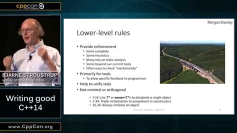 cppcon 2015 bjarne stroustrup “writing good c 14” bjarne stroustrup