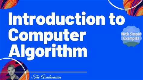 [algo 1] computer algorithm topics to discuss in this playlist youtube