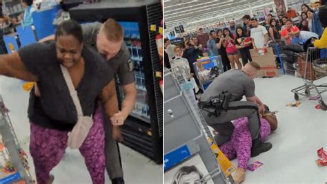 Womans Walmart Meltdown Goes Viral As She Wrecks Store And Attacks