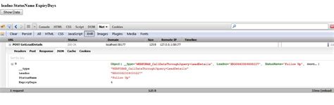 javascript not able to fetch data response on success of