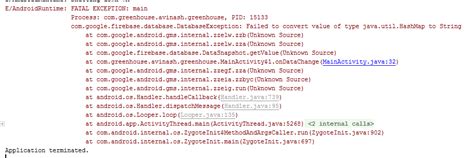 unable to retrieve firebase database to an android app