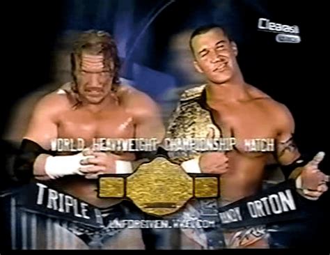 Randy Ortons First 20 Wwe Ppv Match Graphics Not Including Royal