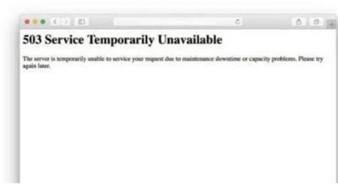 how to fix error 503 backend fetch failed