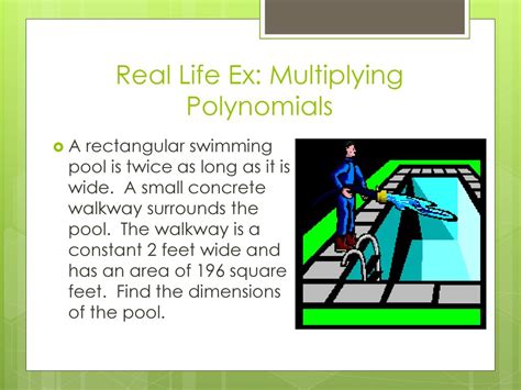 Real Life Examples On Adding And Multiplying Polynomials Ppt Download