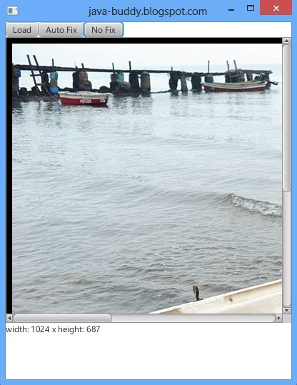 java buddy get width and height of resized imageview