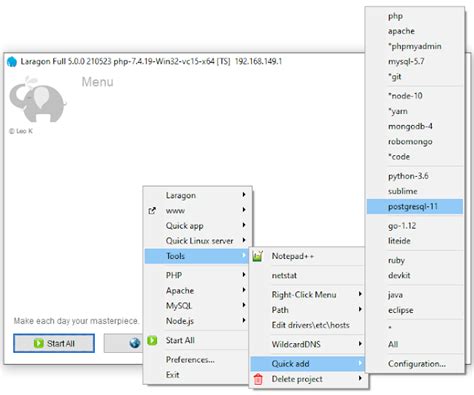 tips triks cara install postgresql melalui laragon geriatama hot sex