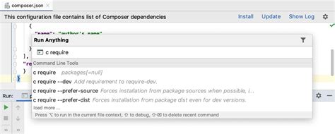 php command line tools phpstorm documentation