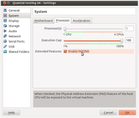 steps to fix pae ubuntu kernel virtualbox issues dos geek