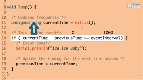 arduino sketch with millis instead of delay programming