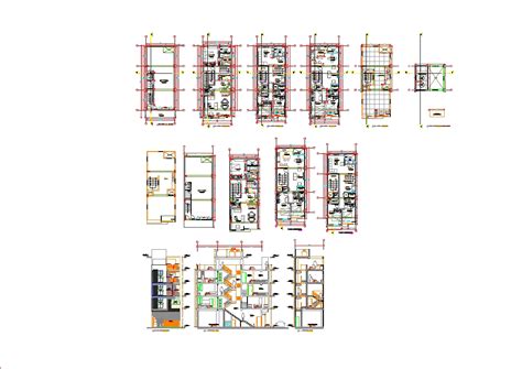 Edificio Comercial De Pisos En Autocad Cad Kb Bibliocad