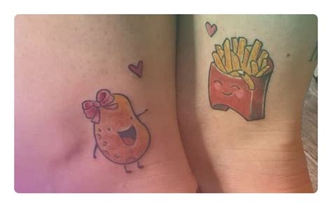 17 Cute Couple Tattoos Ideas From Diamonds To Ghibli Characters