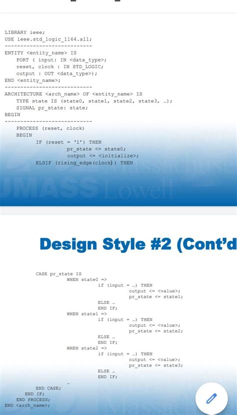 library ieee use ieee std logic 1164 all entity