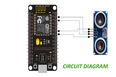 ultrasonic sensor with blynk and nodemcu proyectos