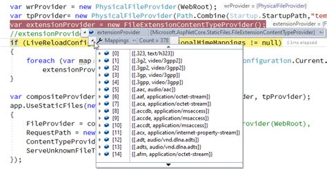 adding additional mime mappings to the static file provider rick