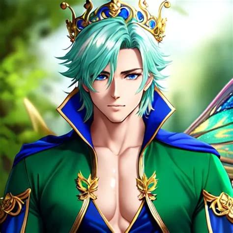 Fantasy Fairy King With {athletic Physique Of A Openart