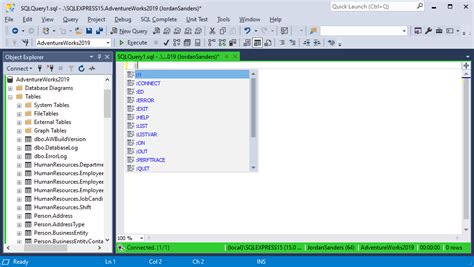 code efficiently with t sql context prompts in sql complete