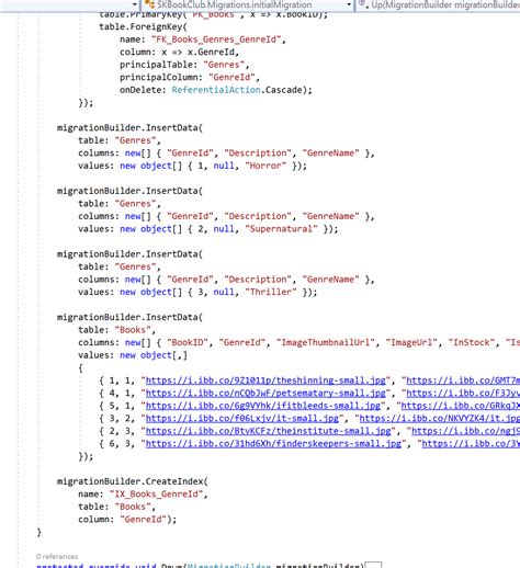 tutorial ef core building an asp mvc application
