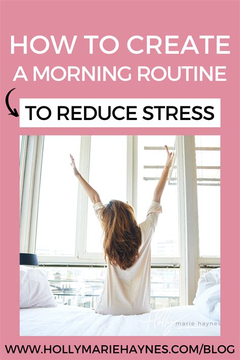 How To Create A Simple Morning Routine To Reduce Stress And Anxiety