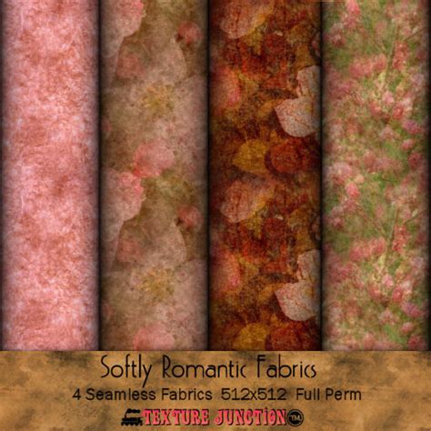 Second Life Marketplace ~tj~ Softly Romantic Fabric Textures