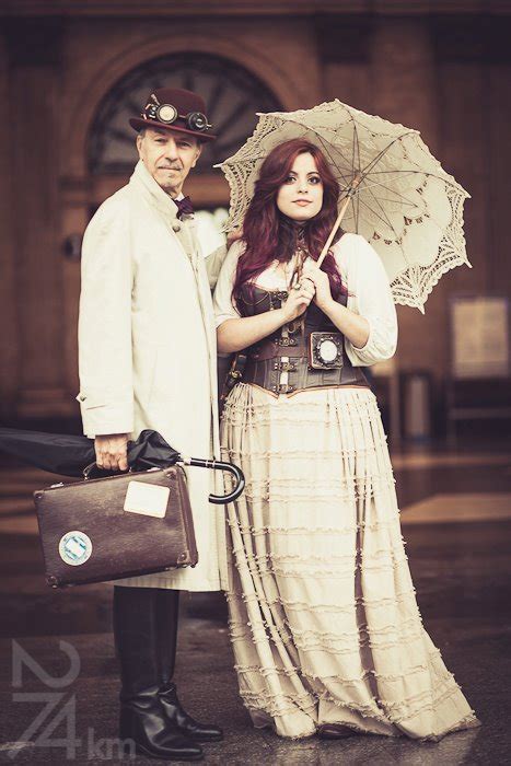 Steampunk Fashion Guide Elegant Steampunk Couple