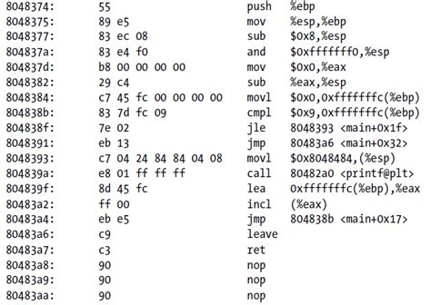 assembly hexadecimal representation of asm command s length is weird