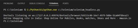how to configure chromedriver to initiate chrome browser in headless