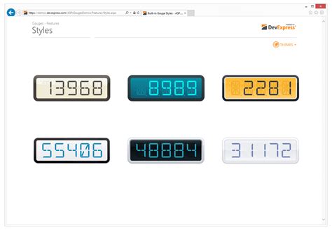 asp gauges and indicators web ui devexpress