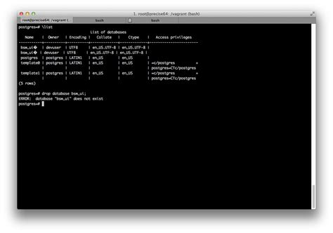 postgresql drop database owned by specific user in postgresql unix