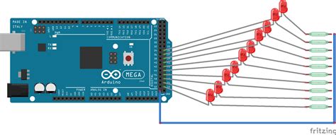adding leds between inputs