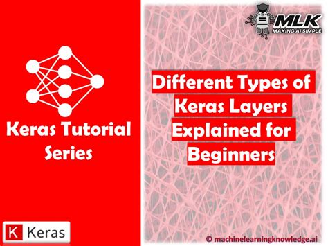 different types of keras layers explained for beginners mlk machine