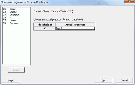 curve fitting with linear and nonlinear regression
