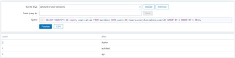 generating zabbix health csv reports with custom frontend module