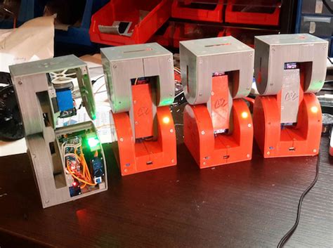 dtto is a 3d printed self configurable modular robot arduino blog