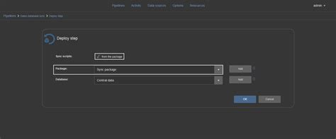 automating database synchronization using a continuous