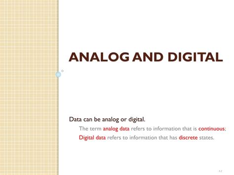 Ppt Chapter 3 Data And Signals Powerpoint Presentation Free Download