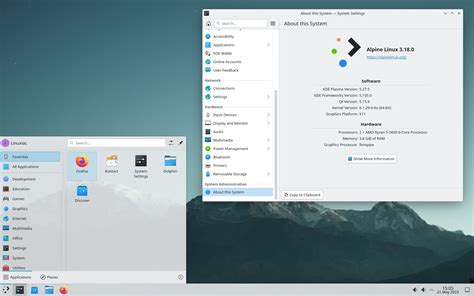 how to install alpine linux and set up a desktop environment